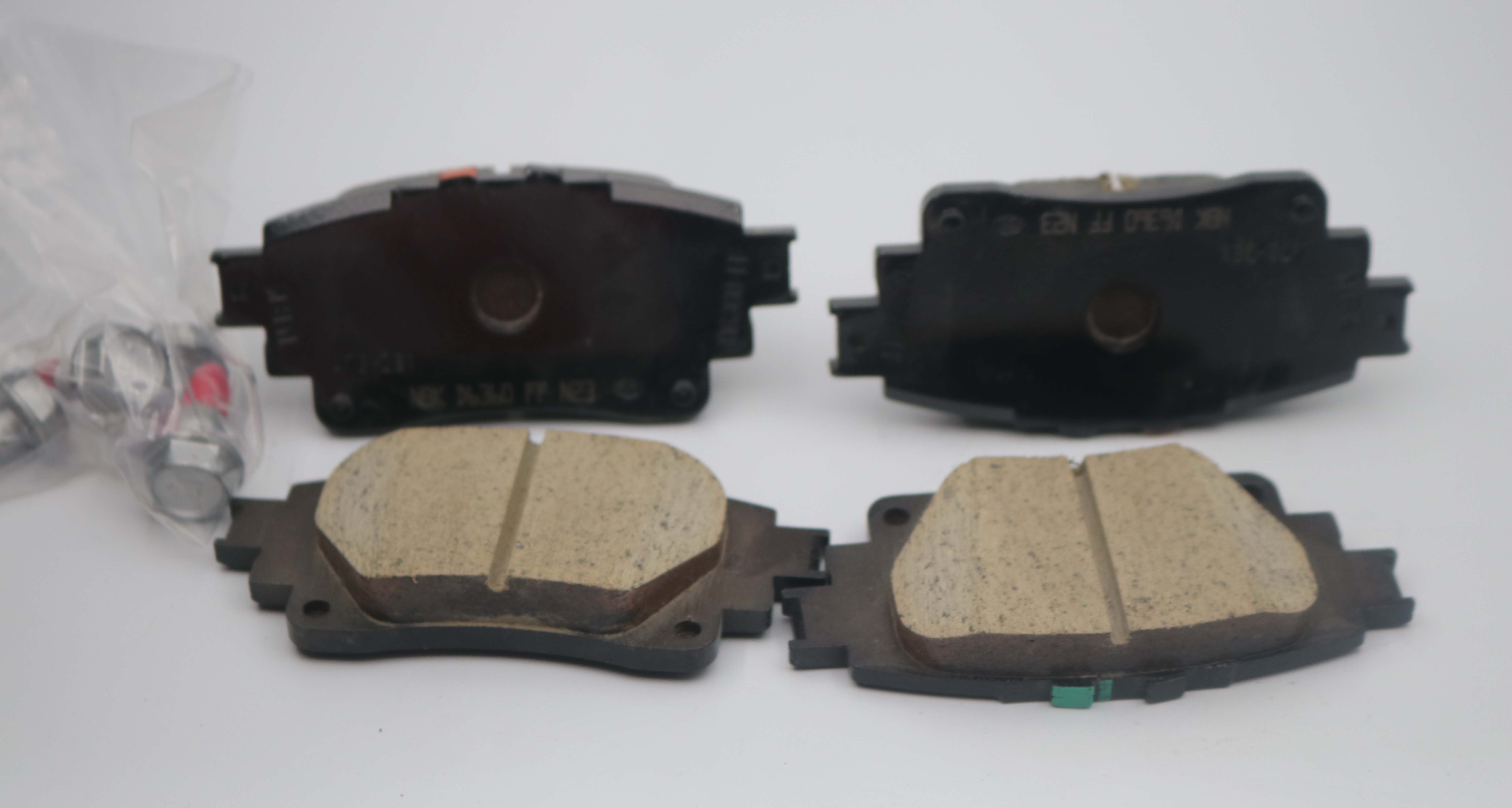 Disc Brake Pad Kit Rear without Fitting Parts #04466-12162 | Autoparts ...