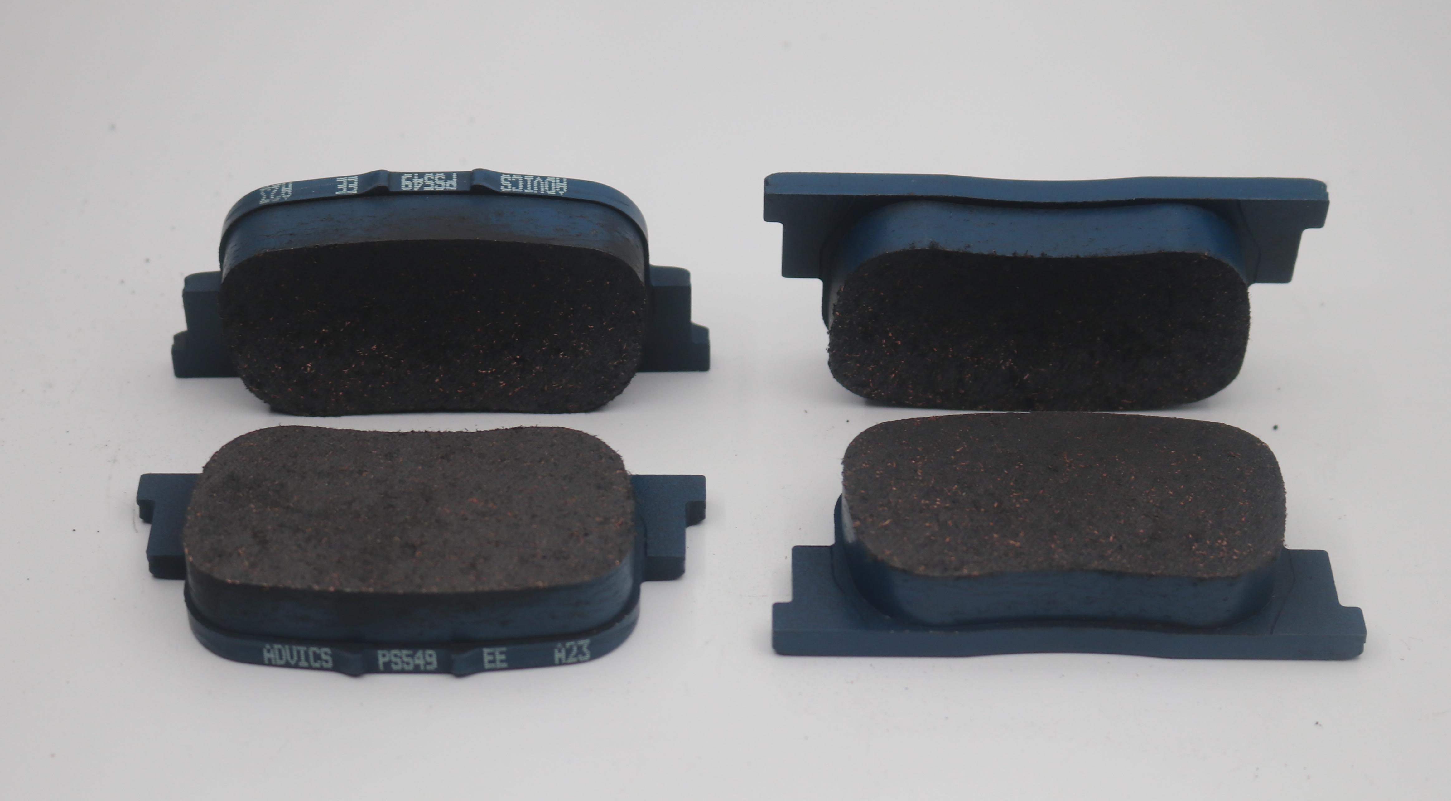 Disc Brake Pad Kit RR without Fitting Parts #04466-32040 | Autoparts ...